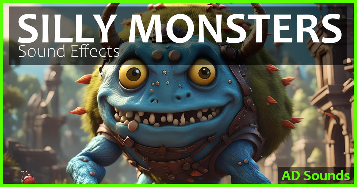 Silly Monsters - Sound Effects | Audio Sound FX | Unity Asset Store