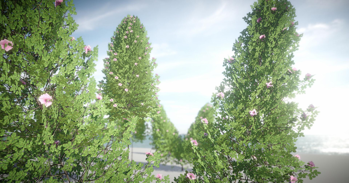 Mobile Flower Tree 3 | 3D Trees | Unity Asset Store