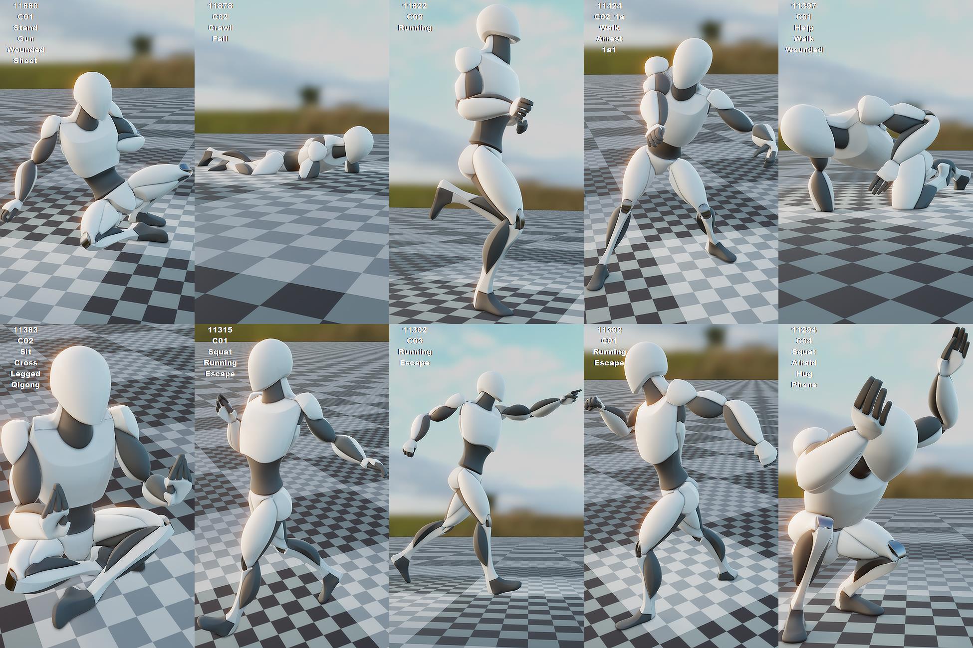 AA_Daily_Activities_MegaPack_02 | 3D Animations | Unity Asset Store