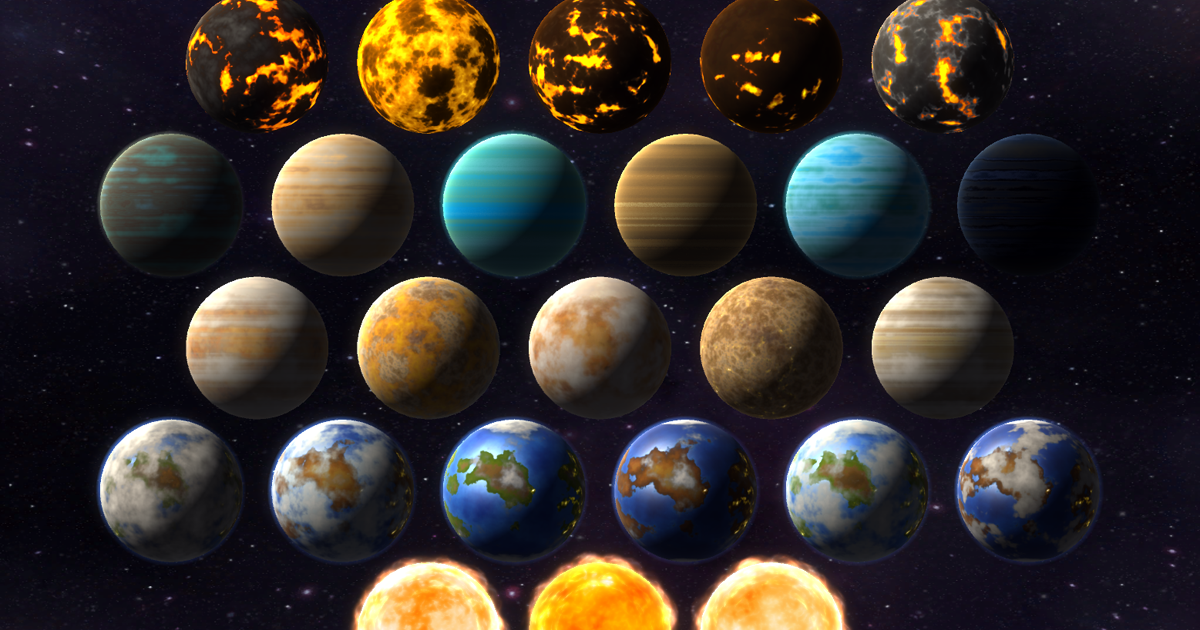 Animated Planets | 3D Sci-Fi | Unity Asset Store