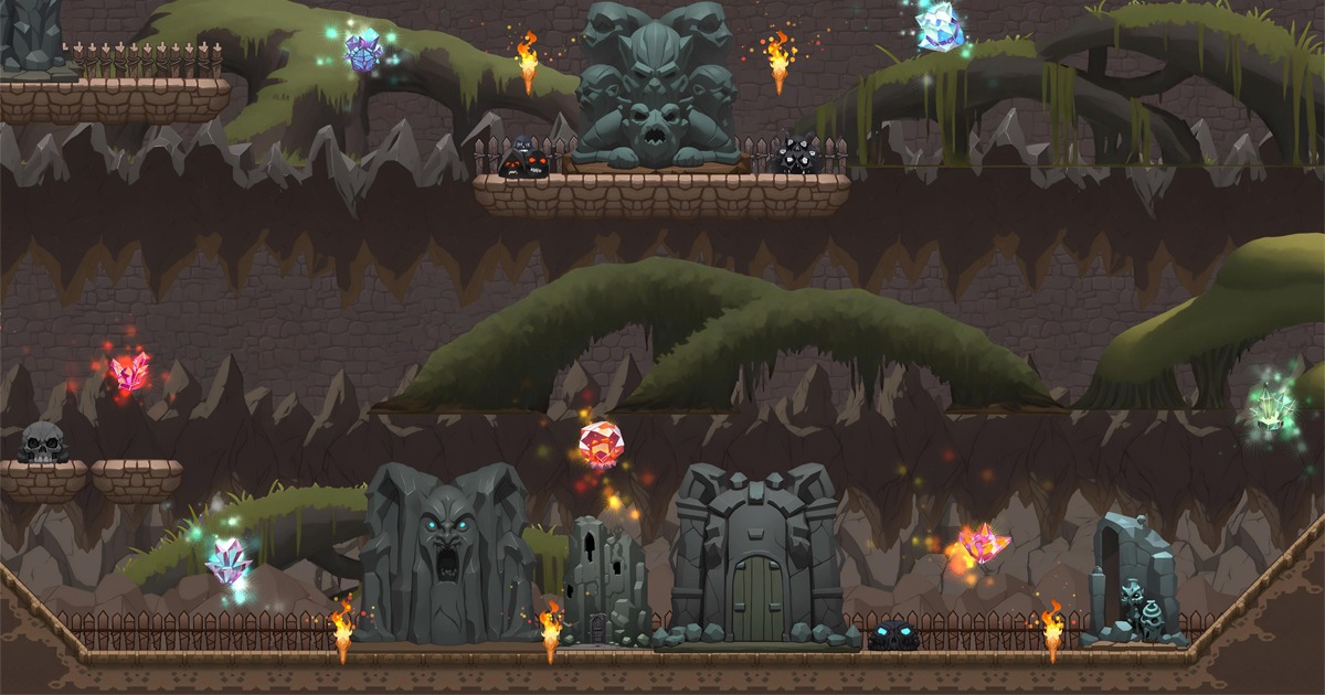 2D Dungeon | Ancient Ruins Adventure | Dungeon Platformer Game | 2D ...