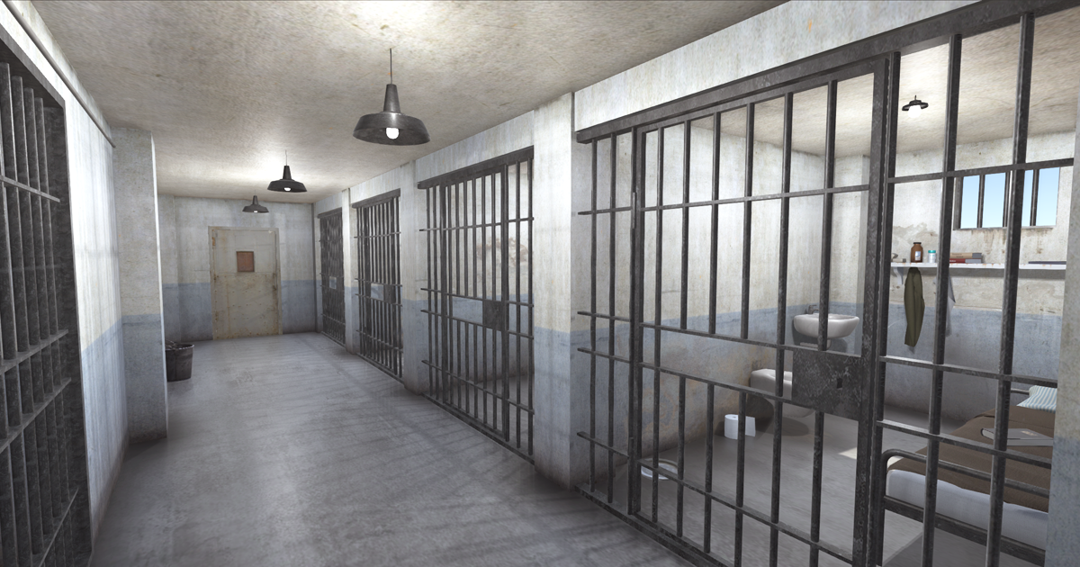 Jails Interior | 3D Interior | Unity Asset Store