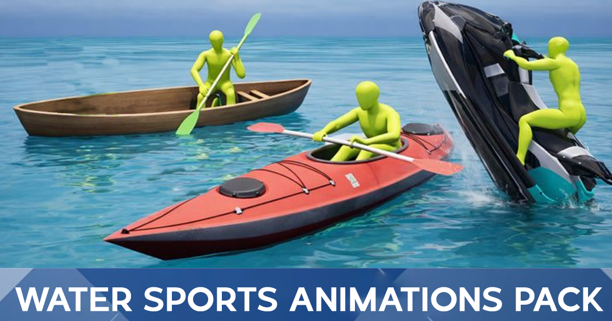 Water Sports Animations Pack | 3D Animations | Unity Asset Store