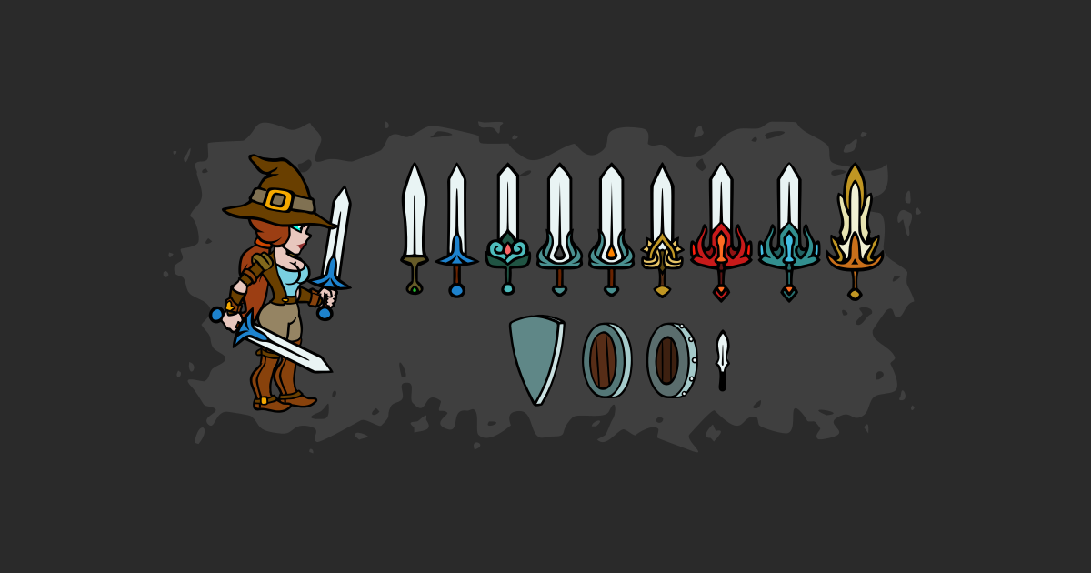 Fantasy 2D Animated girl character IND-CHAR-1 | 2D Characters | Unity ...