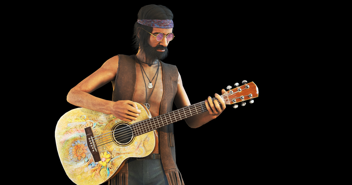 Hippie Matthew | 3D Characters | Unity Asset Store