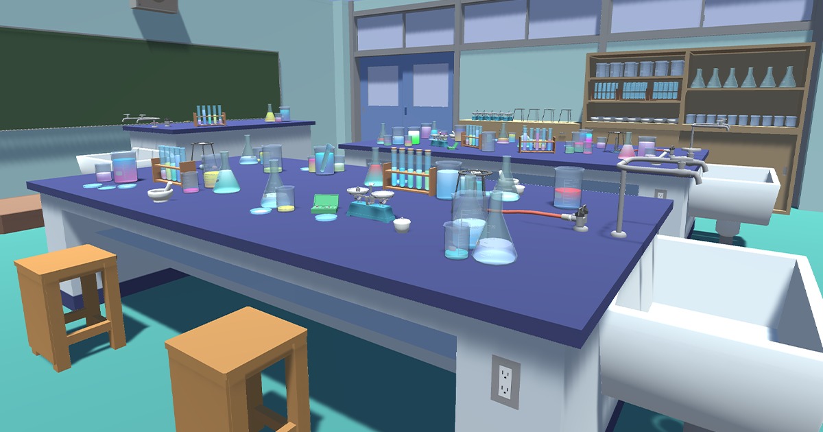 Japanese Scienceroom | 3D Clothing | Unity Asset Store