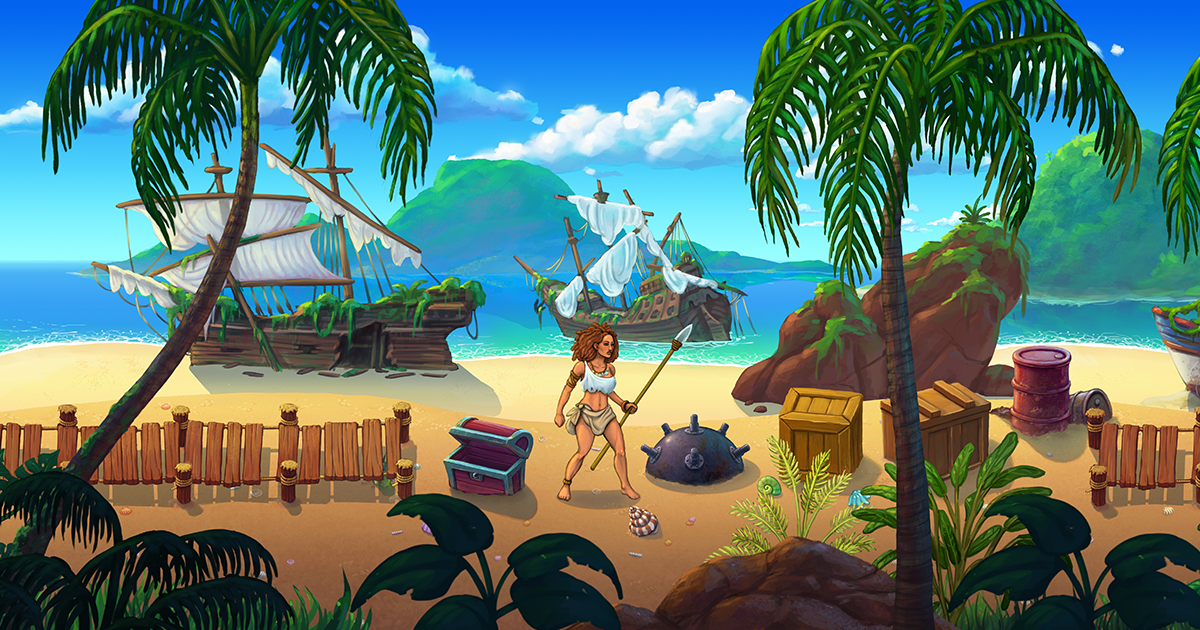Tropical Parallax Beach | 2D Textures & Materials | Unity Asset Store