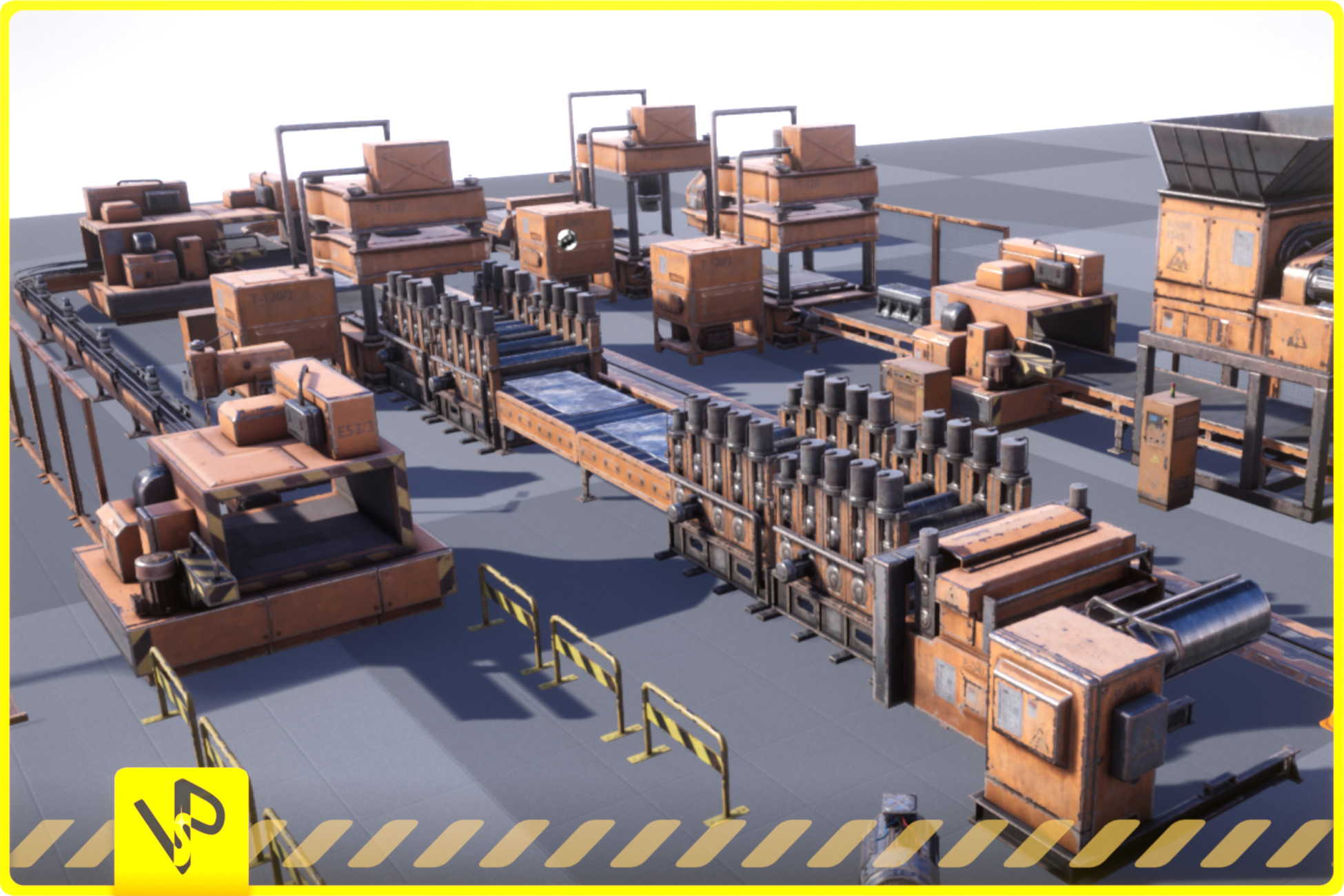 Industrial Factory Equipment | 3D Industrial | Unity Asset Store