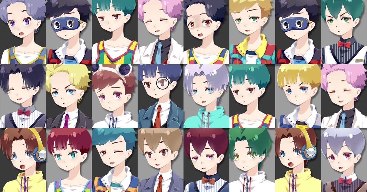 Customize Boy_ Type 3_N2 | 2D Characters | Unity Asset Store