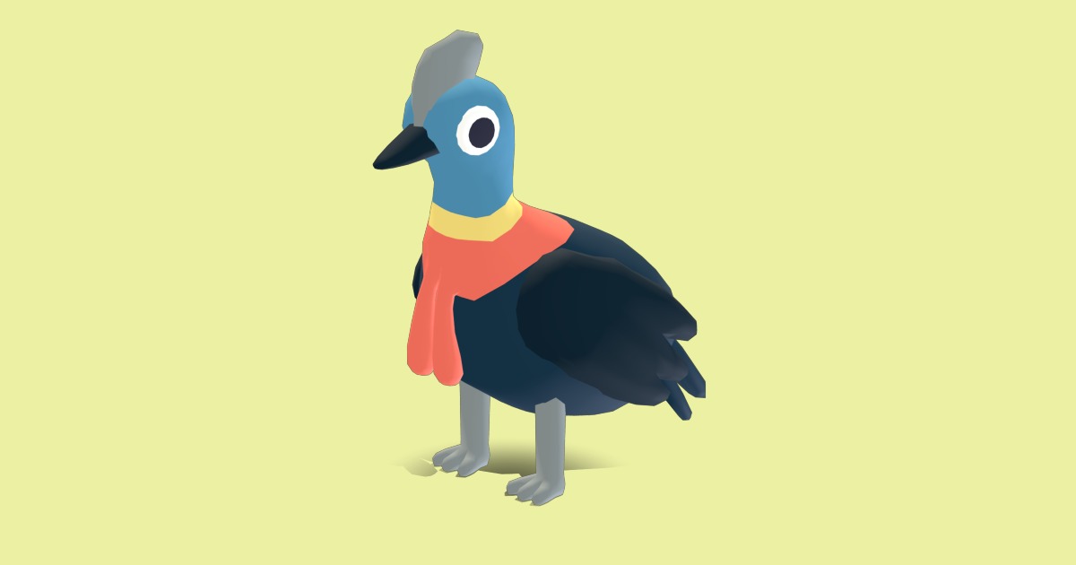 Cassowary - Quirky Series | Characters | Unity Asset Store