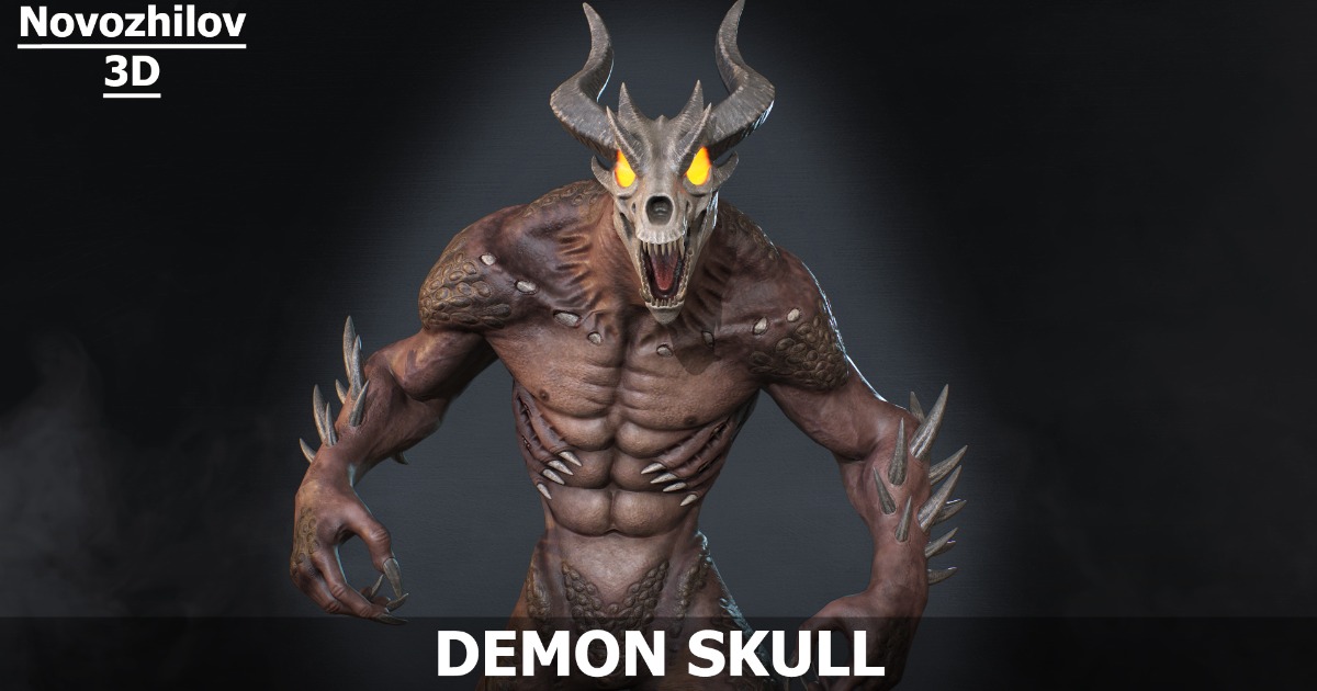 Demon Skull | Characters | Unity Asset Store