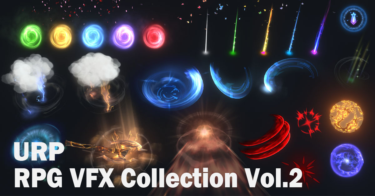 RPG_GameVFX Collection Vol.2(URP) | VFX Particles | Unity Asset Store