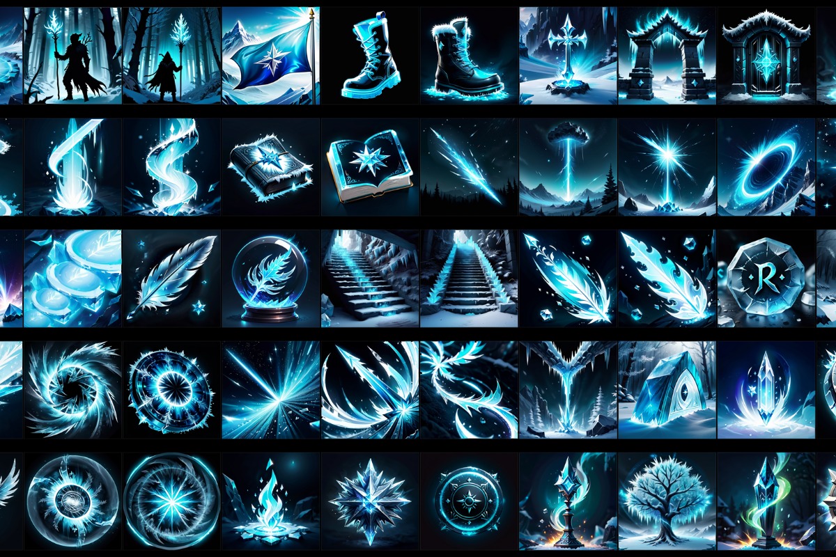 AI game icons - Asset Store