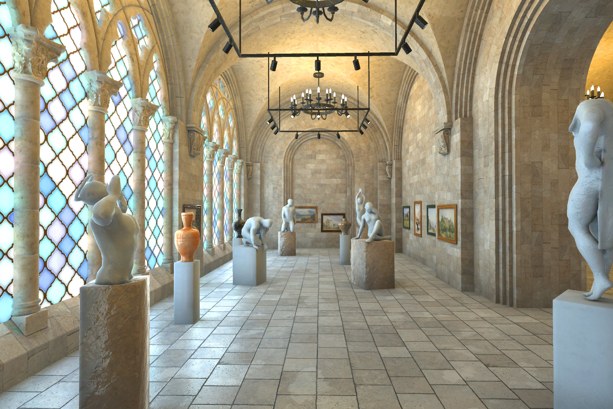 Art Gallery Museum | 3D Environments | Unity Asset Store