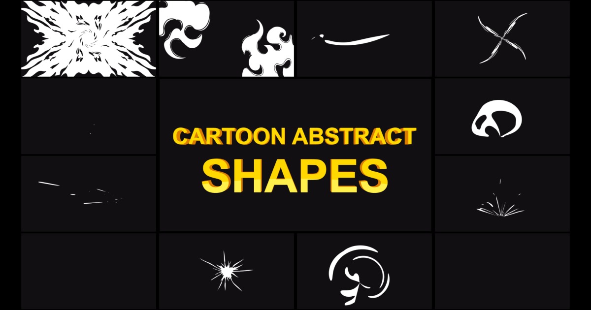Cartoon Abstract Shapes | VFX | Unity Asset Store
