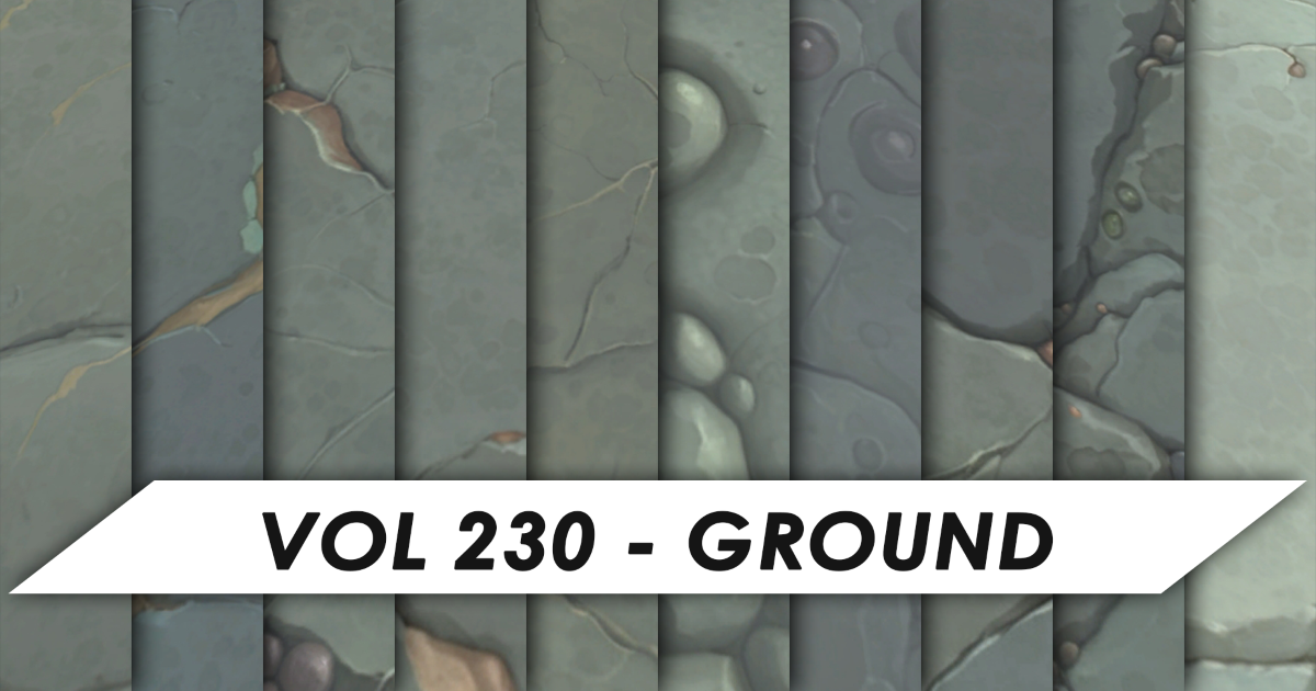 Stylized Textures - Vol 230 - Ground | 2D Textures & Materials | Unity ...