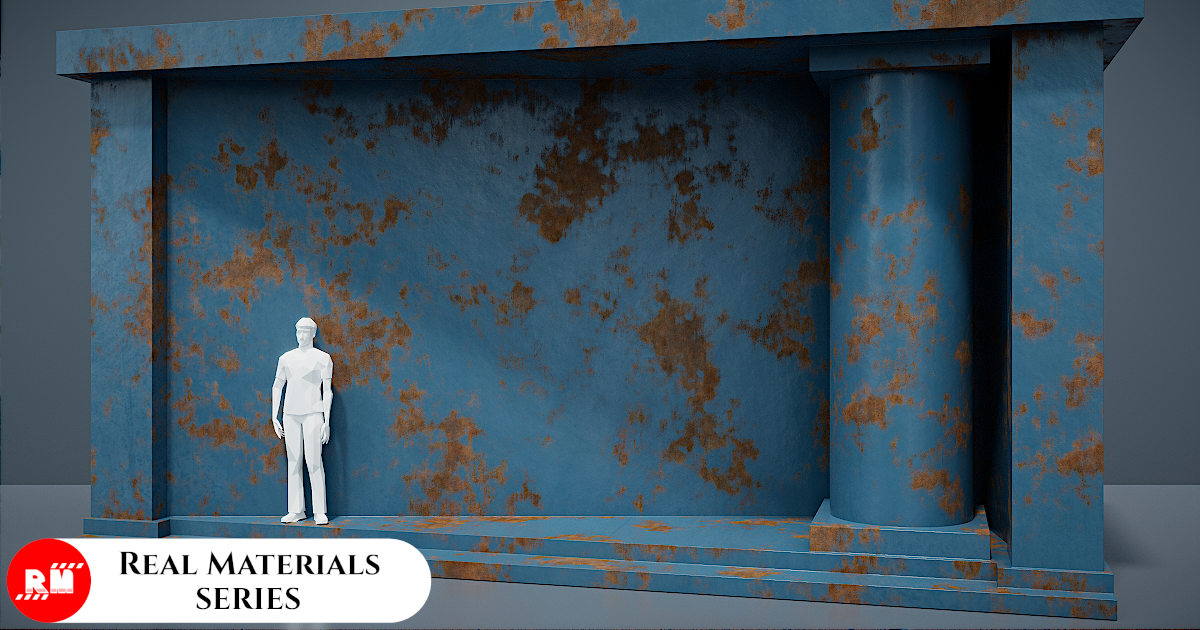 RM Metal painted rust 03 | 2D Metals | Unity Asset Store