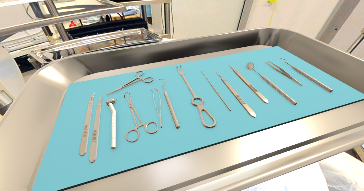 Surgical and dental instruments | 3D Tools | Unity Asset Store