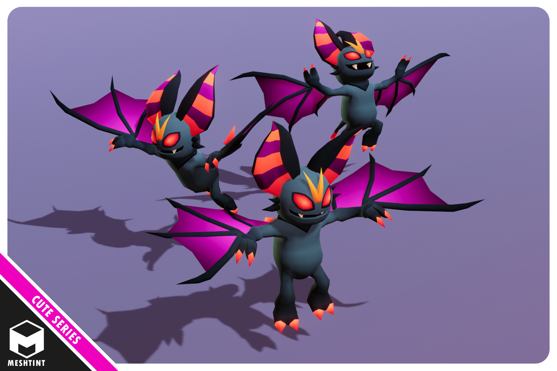 Bat Lord Cute Series | 3D Creatures | Unity Asset Store