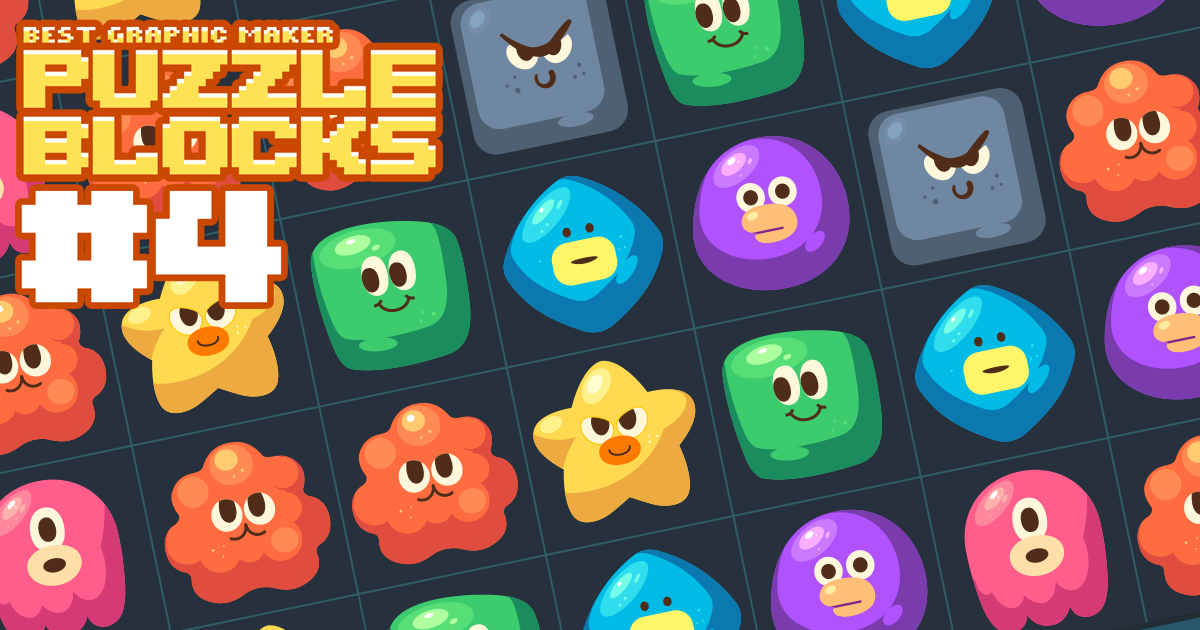 Puzzle Blocks #4 | 2D 텍스처 및 소재 | Unity Asset Store