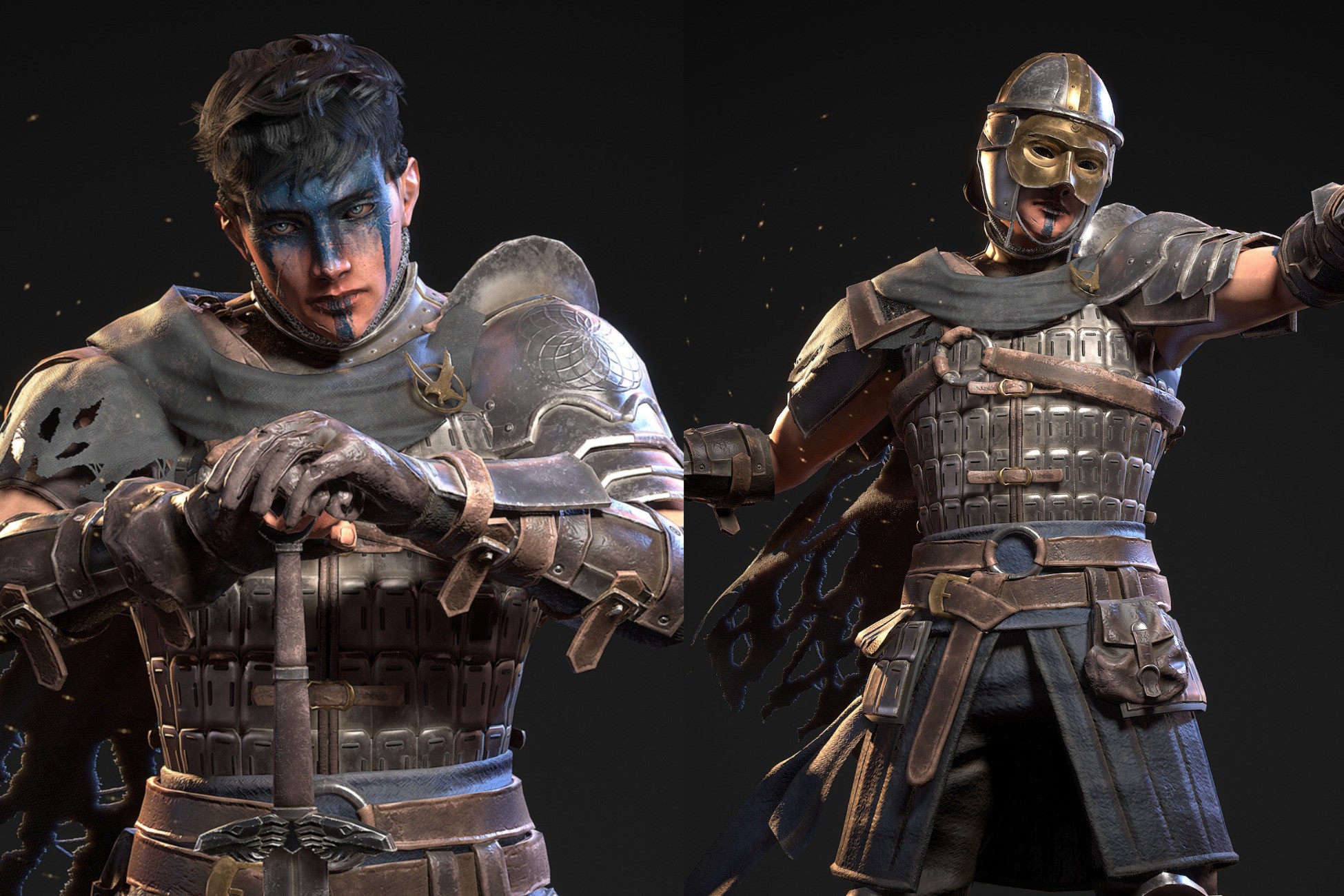 Hero Mercenary Warrior | Characters | Unity Asset Store