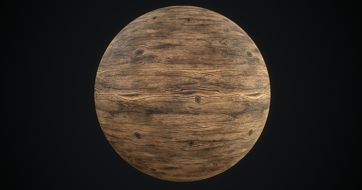 Wood with Knots 4K PBR | 2D Wood | Unity Asset Store
