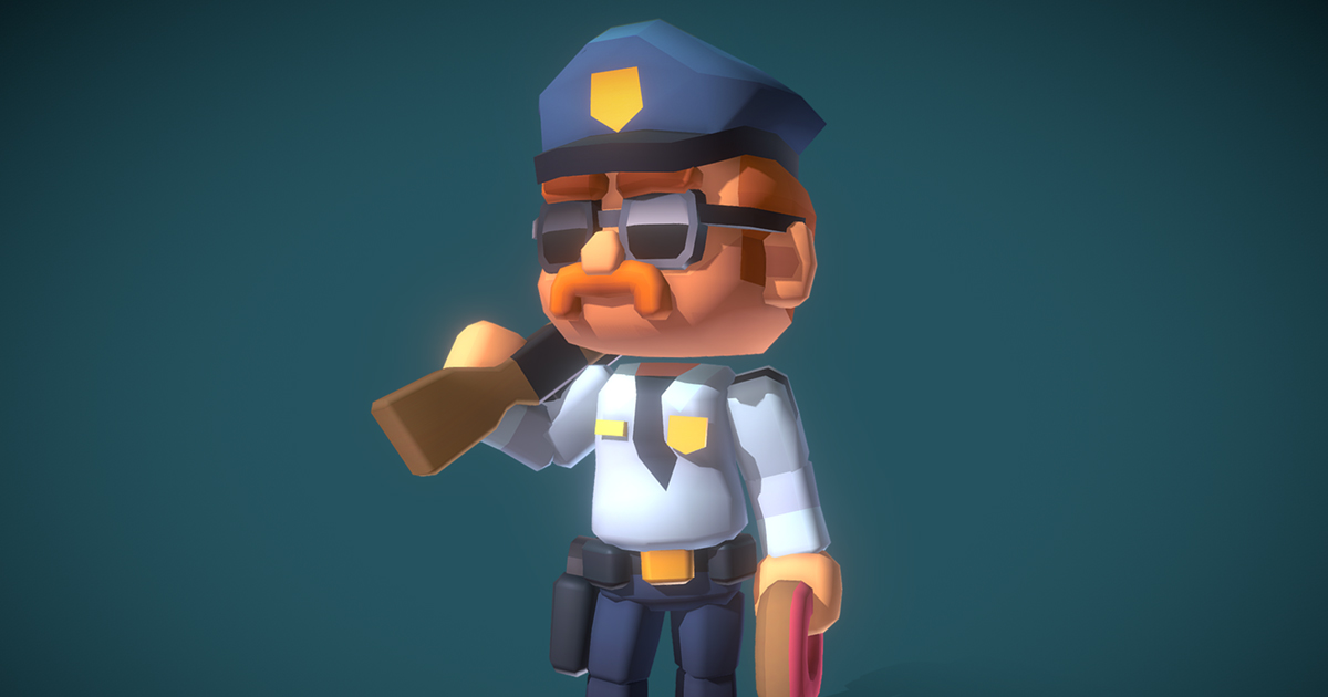 Police Officer - Proto Series | 3D Characters | Unity Asset Store