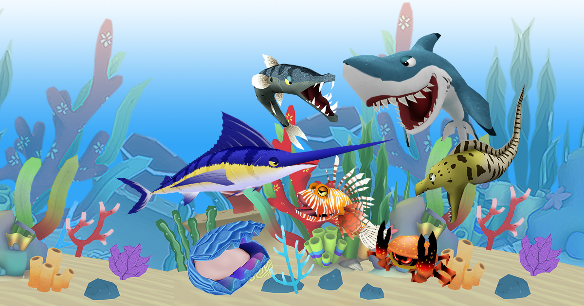 Toon Creatures - Ocean Pack | 3D Characters | Unity Asset Store