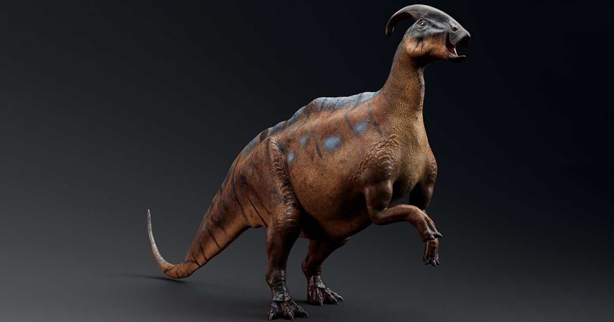 Parasaurolophus Real Dinosaur Series | 3D Creatures | Unity Asset Store