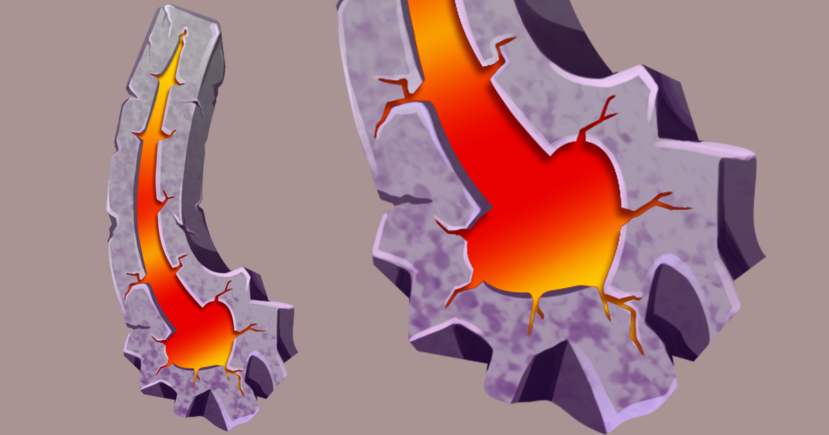 Rock health bar high quality | 2D 아이콘 | Unity Asset Store
