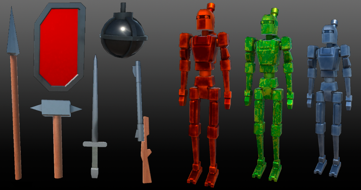 Scout golem | Characters | Unity Asset Store