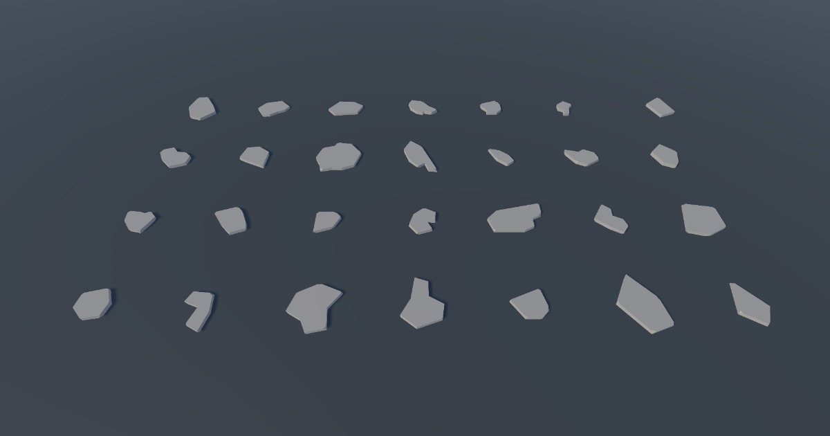 Rocks and Terrains Pack - Low Poly | 3D Environments | Unity Asset Store