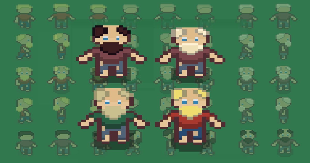 Elder Characters | 2D Characters | Unity Asset Store