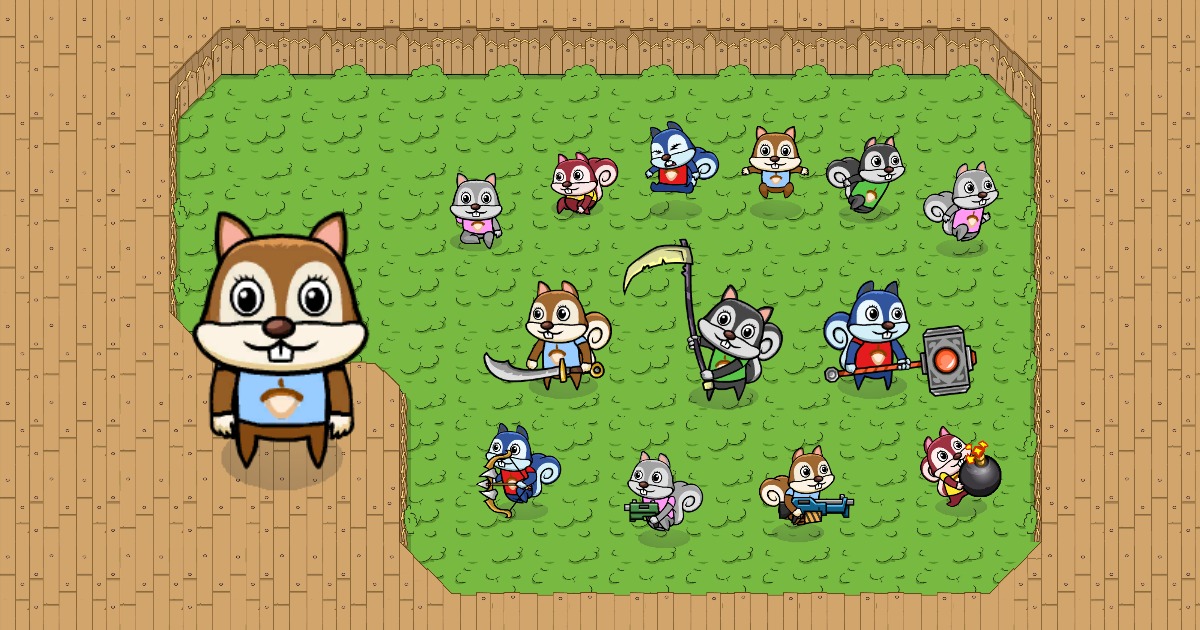 2D Character - Squirrel | 2D Characters | Unity Asset Store