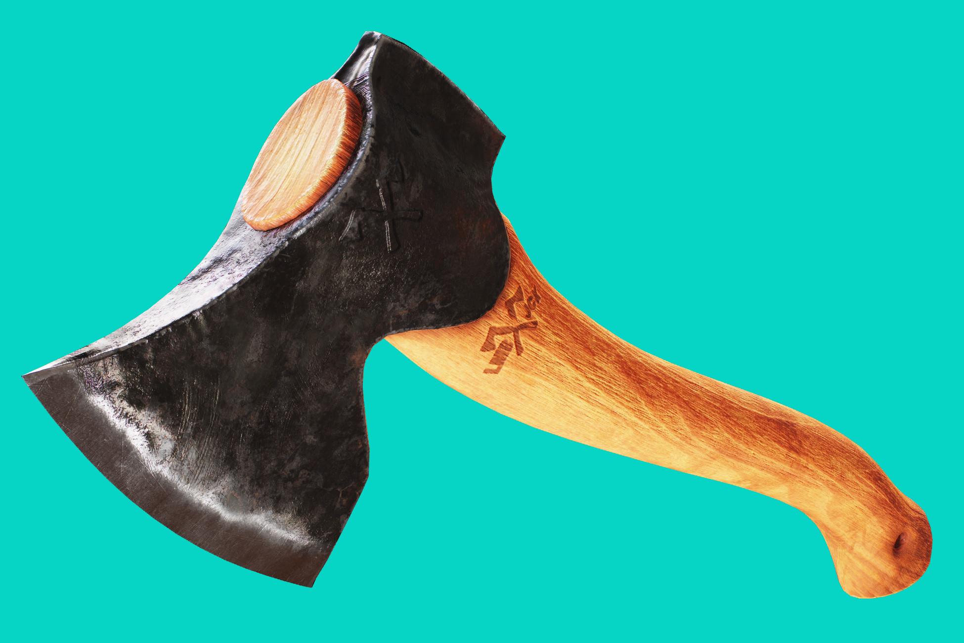 Carving Axe | 3D Weapons | Unity Asset Store