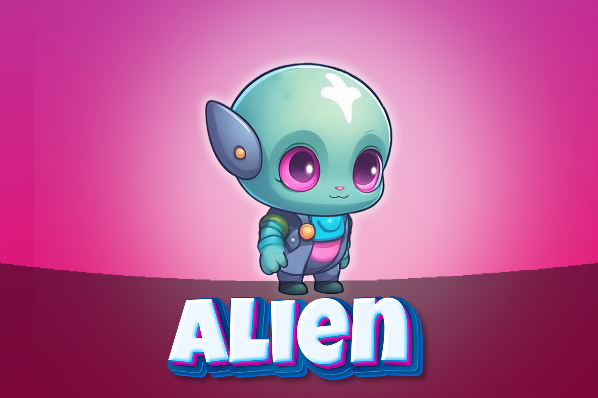 The Alien 2D Animated Character (Spriter) | 2D Characters | Unity Asset ...