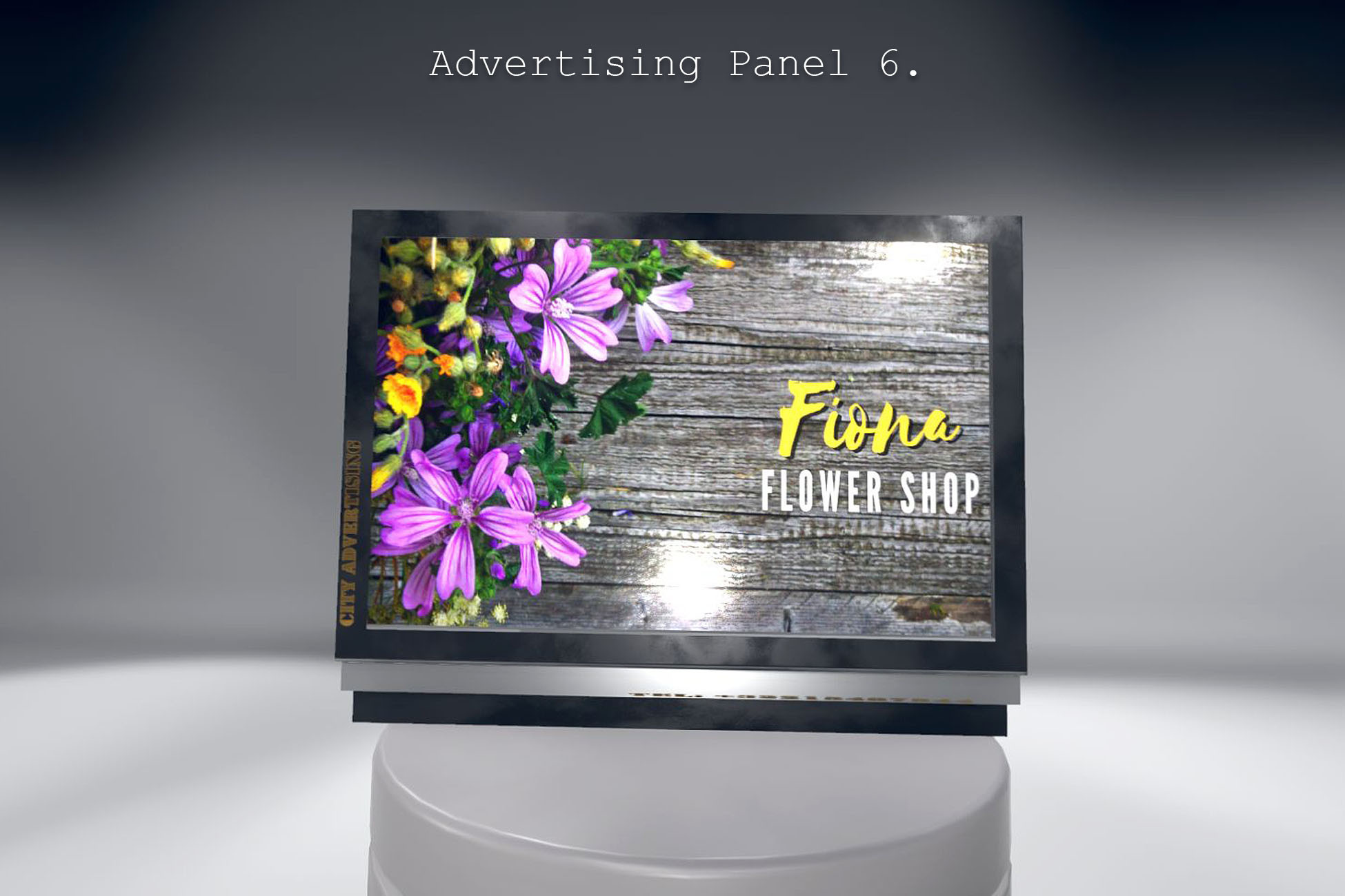 Advertising Panel 6. | 3D Electronics | Unity Asset Store