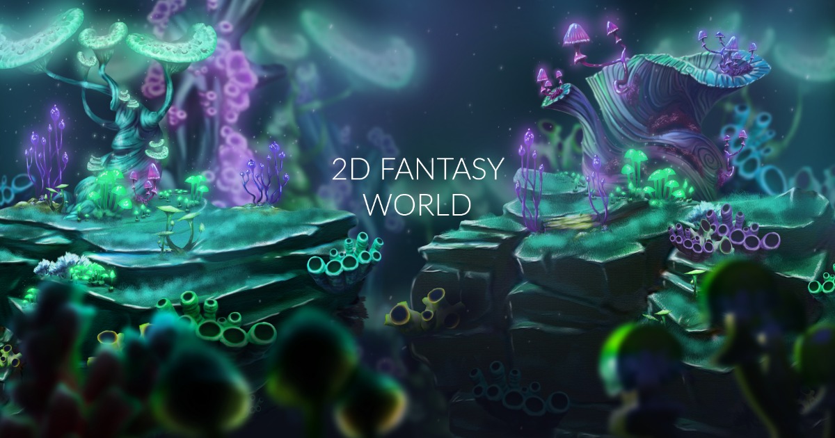2D Fantasy World | 2D Environments | Unity Asset Store