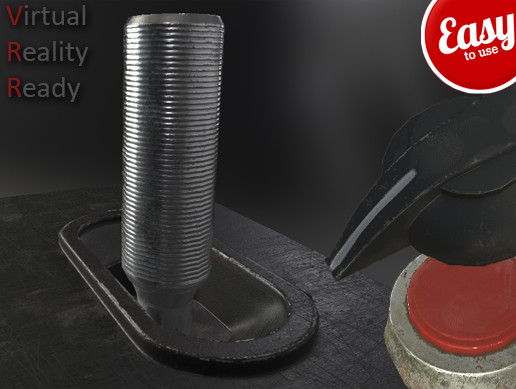 VR Ready Controls [Button, Leaver, Knob] v.1.5 | Physics | Unity Asset ...