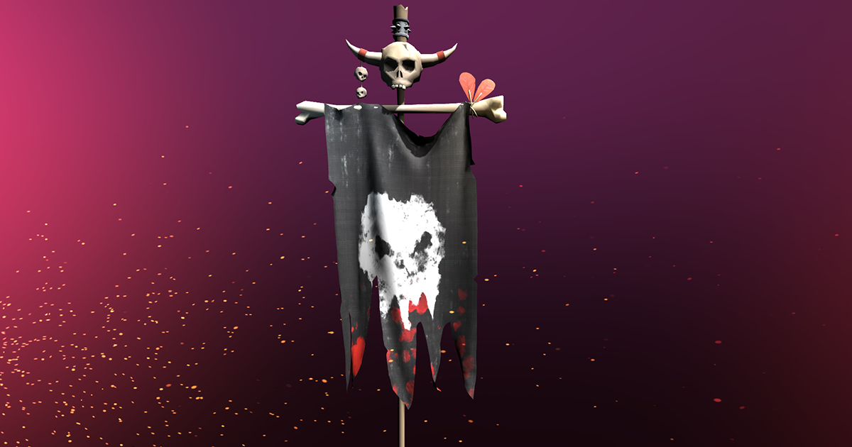 Animated Fantasy Flag #2 | 3D Exterior | Unity Asset Store