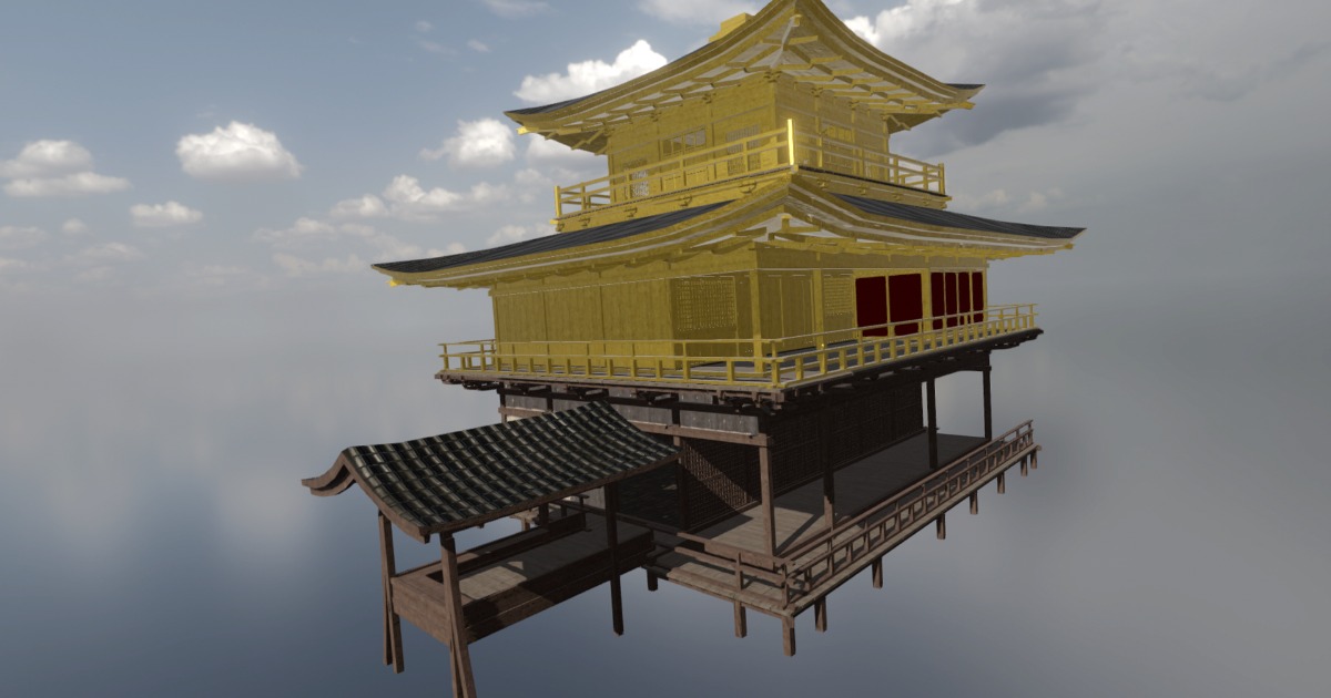Asian Palace | 3D Historic | Unity Asset Store