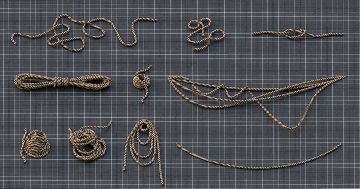 Rope Pack | 3D Exterior | Unity Asset Store