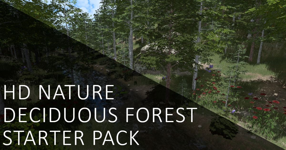 HD Nature - Deciduous Forest | 3D Environments | Unity Asset Store