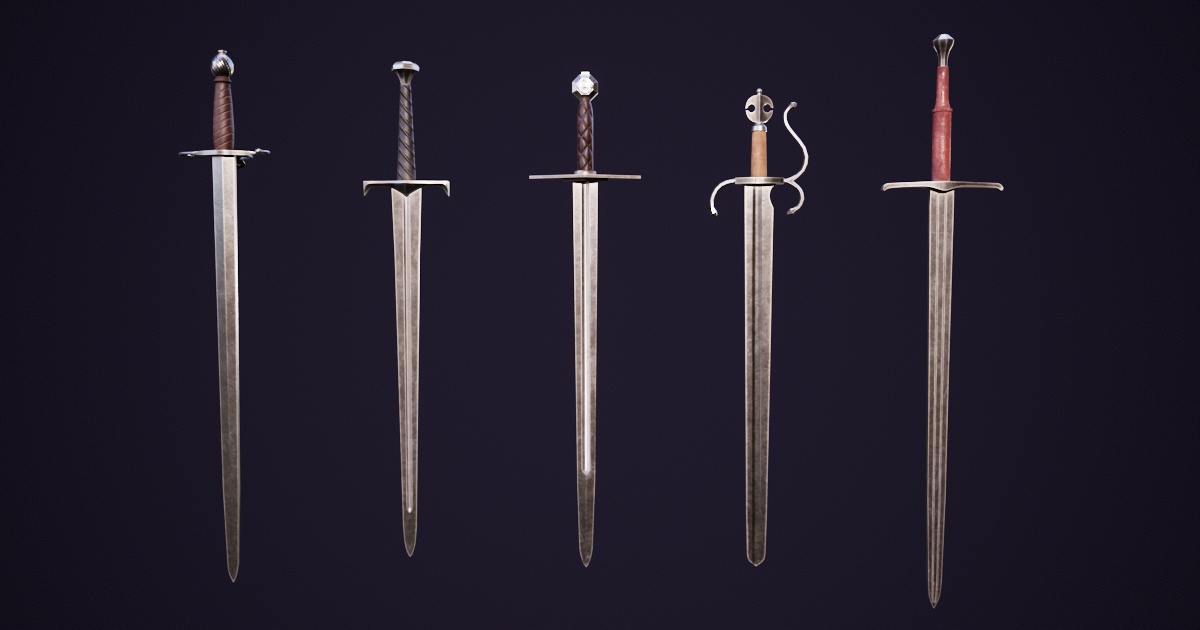 Various Swords | 3D Weapons | Unity Asset Store