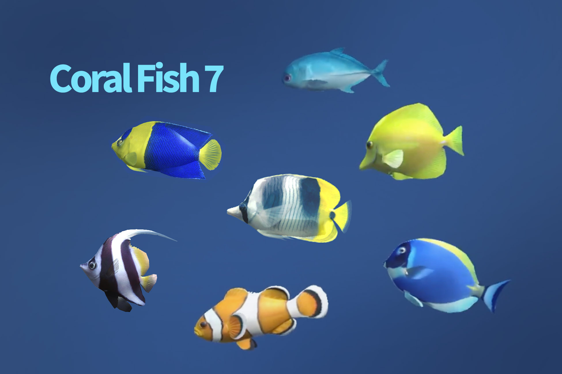 Coral Fish 7 | Characters | Unity Asset Store