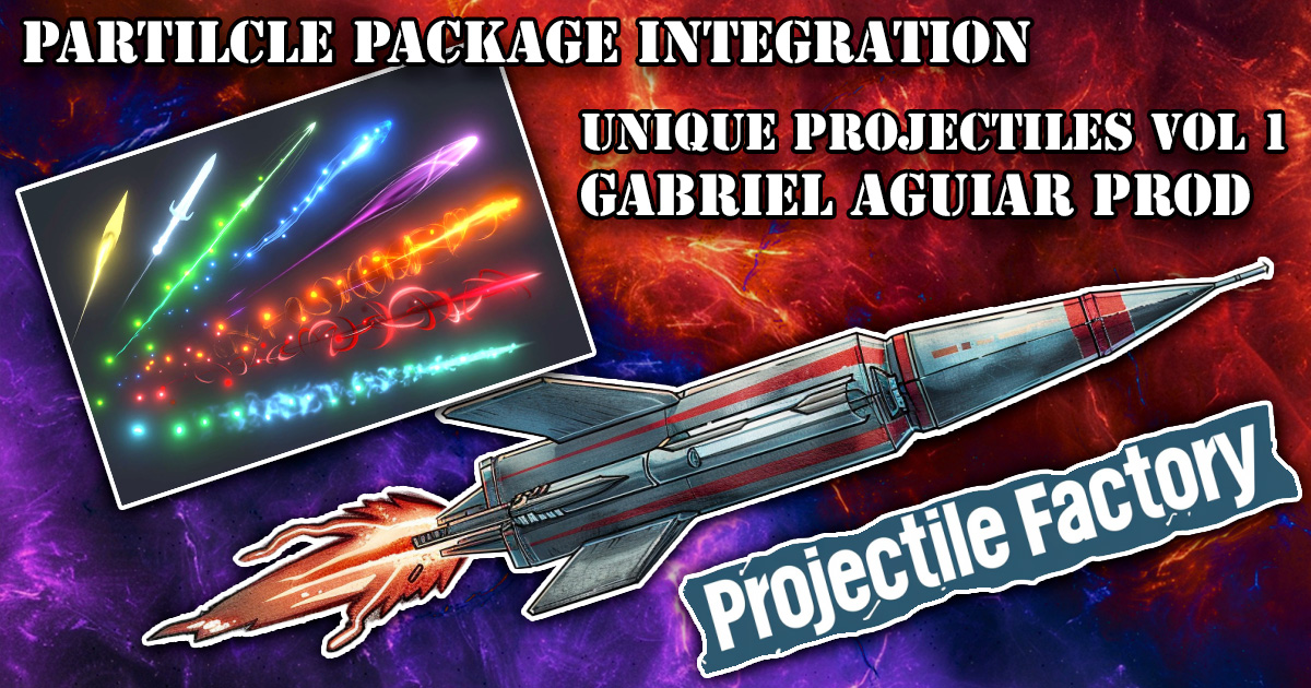 Projectile Factory for AAA Stylized Projectiles Vol. 1 by HOVL Studio | Spells | Unity Asset Store