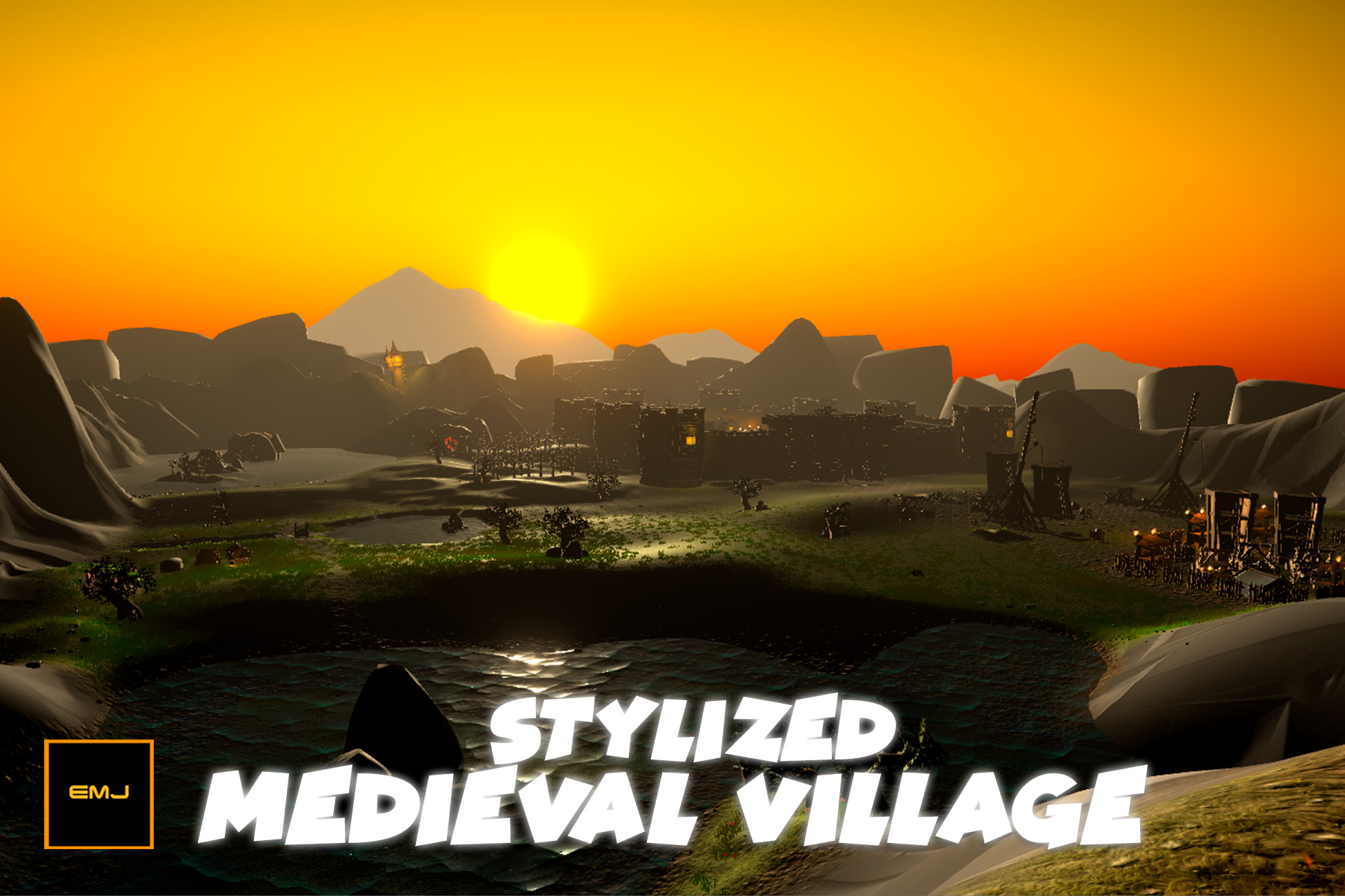 Stylized Medieval Village Pack | 3D Environments | Unity Asset Store