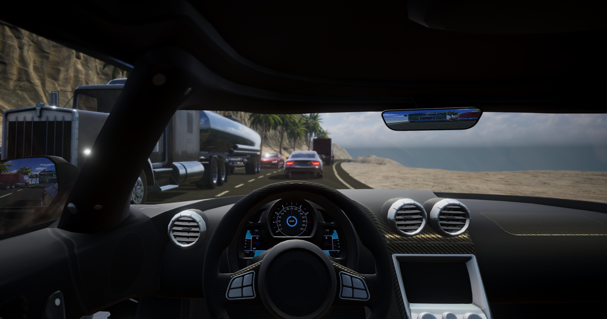 Car interior 03 | 3D Land | Unity Asset Store