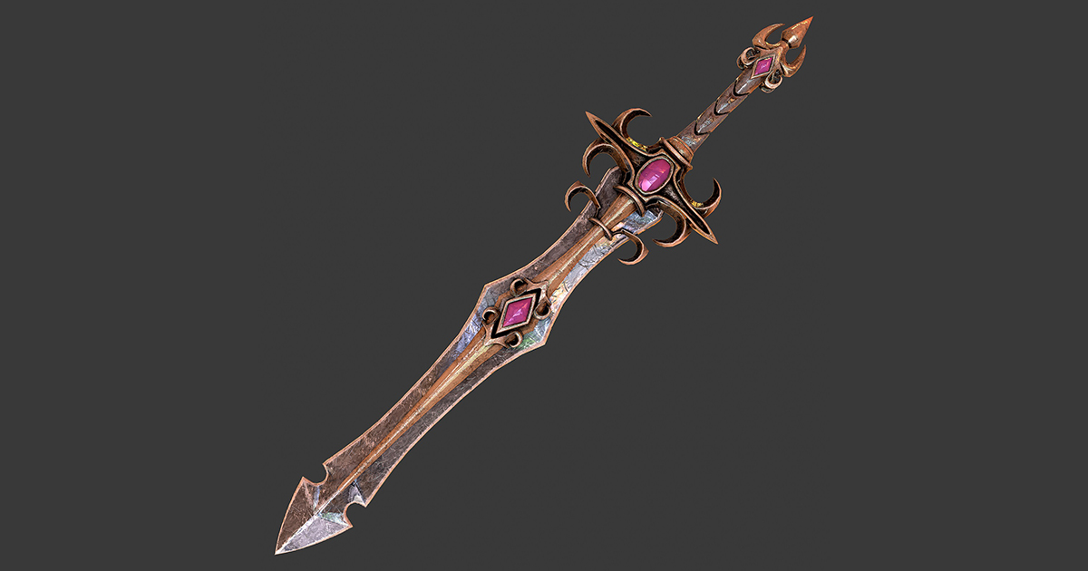 Fantasy sword 22 | 3D Weapons | Unity Asset Store