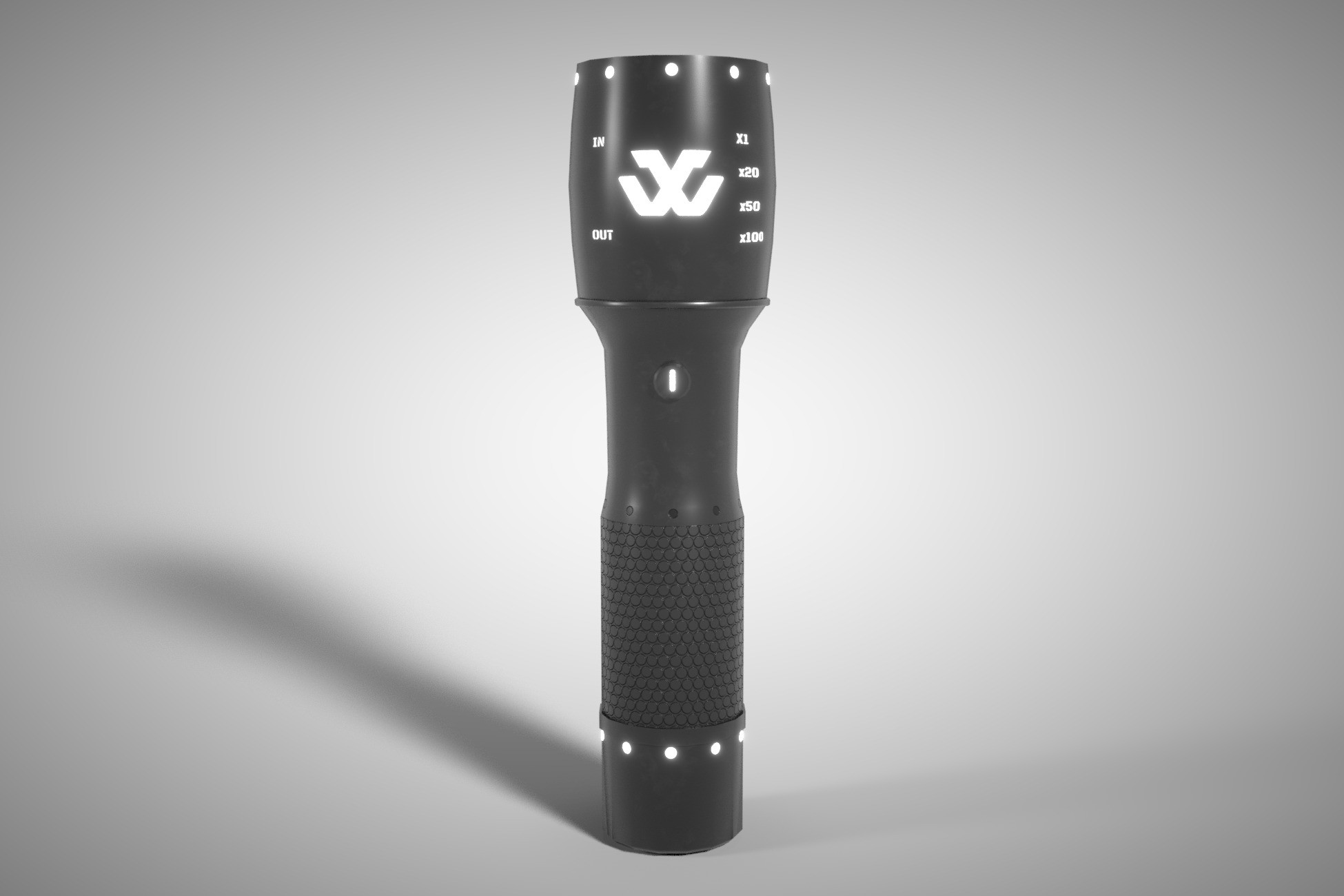 Sci-Fi Flashlight_w | 3D Tools | Unity Asset Store